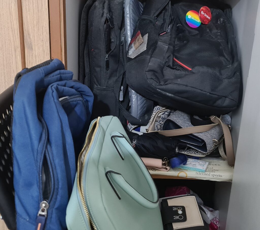 Declutter Post#1: Bags, Purses & Wallets - ThinkSync